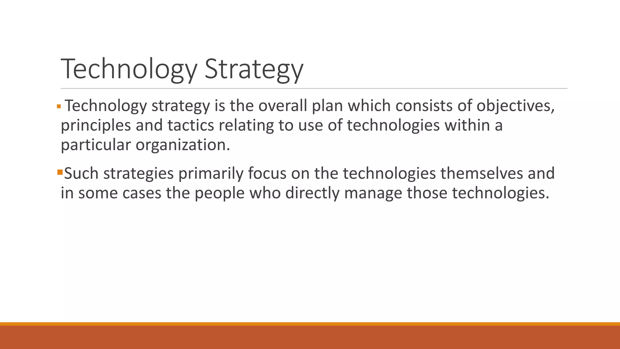 Technology management | PPT
