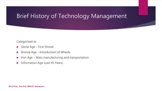 Technology management | PPT