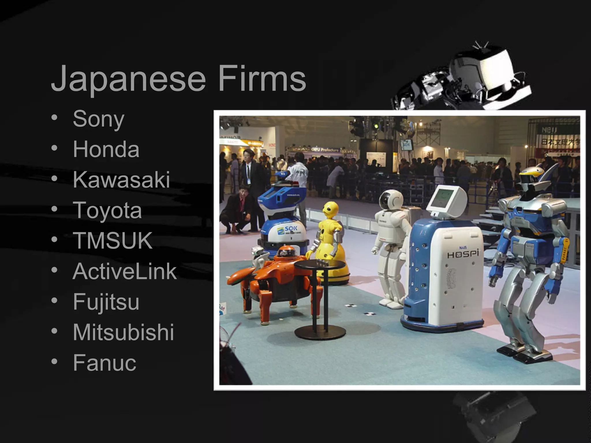 Technology management in Japan: Robotics | PPT