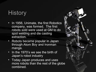Technology management in Japan: Robotics | PPT