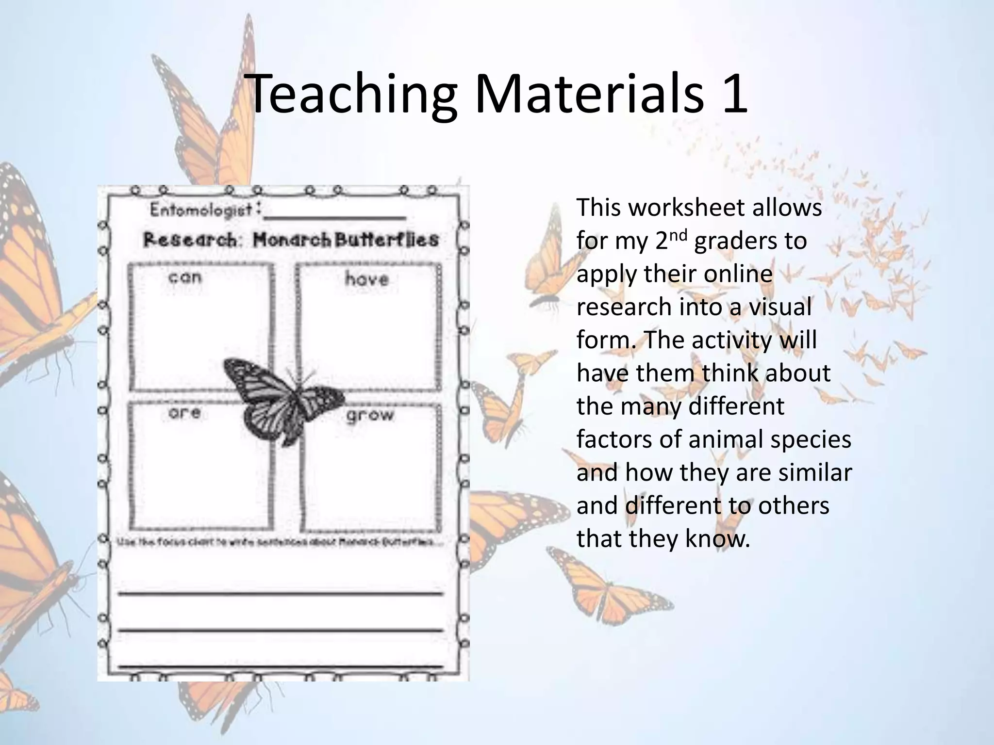 Technology Module on Butterflies | PPTX
