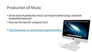 Technology & The Music Industry | PPTX