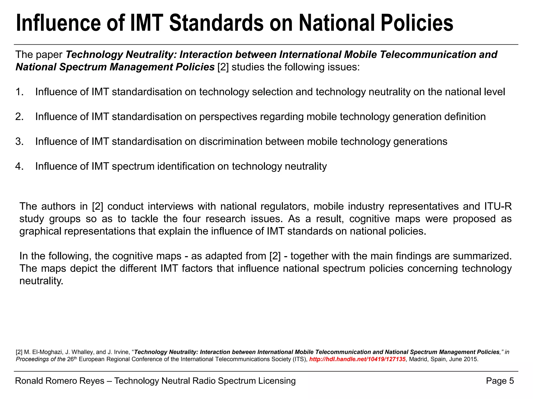 Technology neutral spectrum licensing | PPTX
