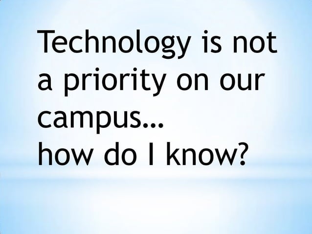 Technology observations | PPTX