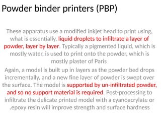 technology of 3 D printing in prothodontics.pptx