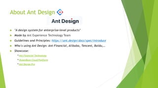 Technology of ant group | PPT
