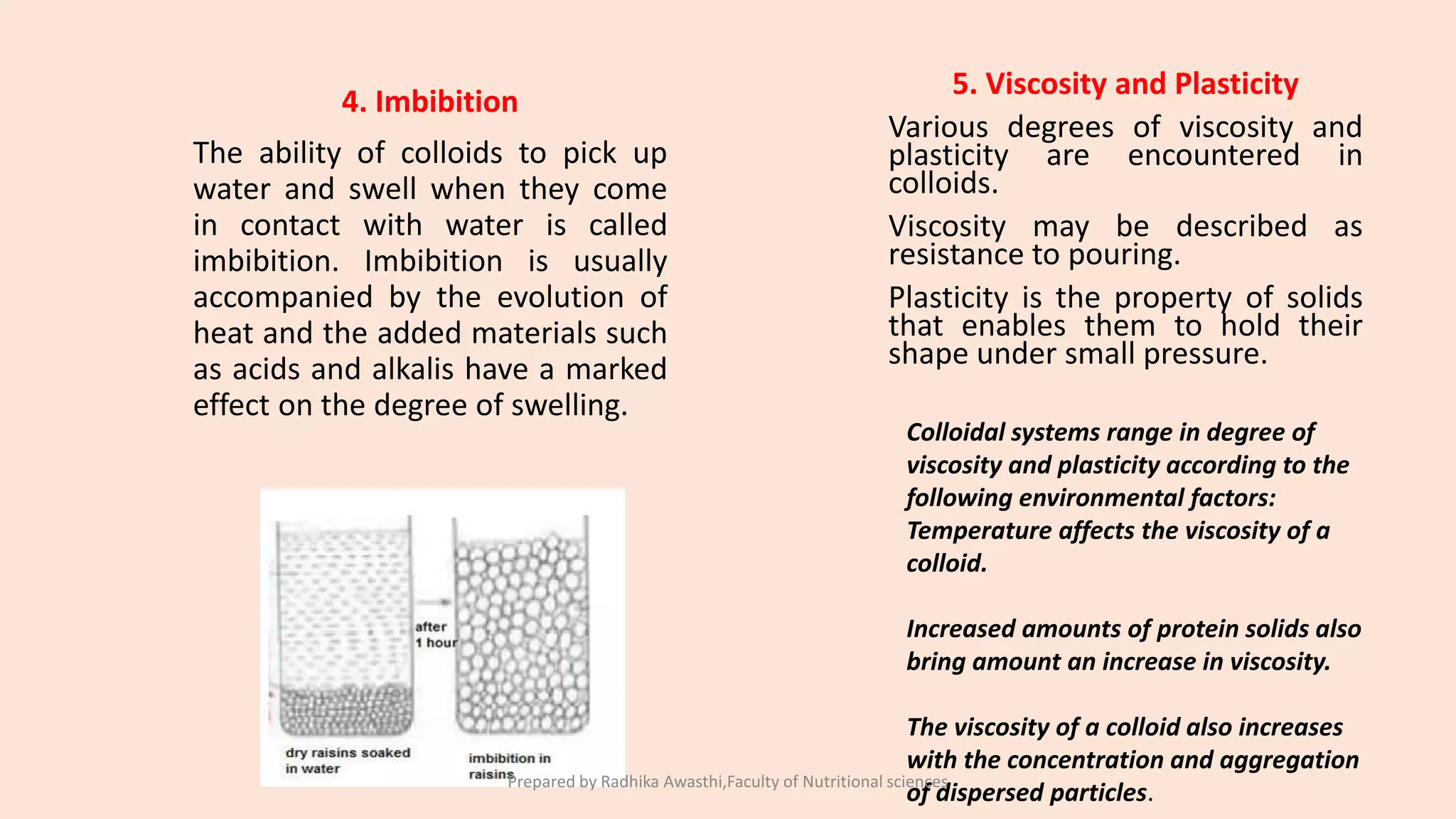Technology of colloids in foods (part 1) | PPTX