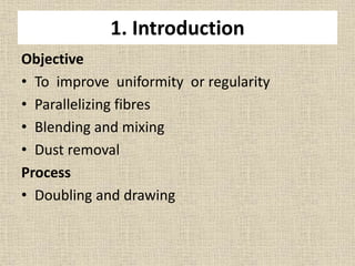 Technology of draw frame autolevellers | PPTX