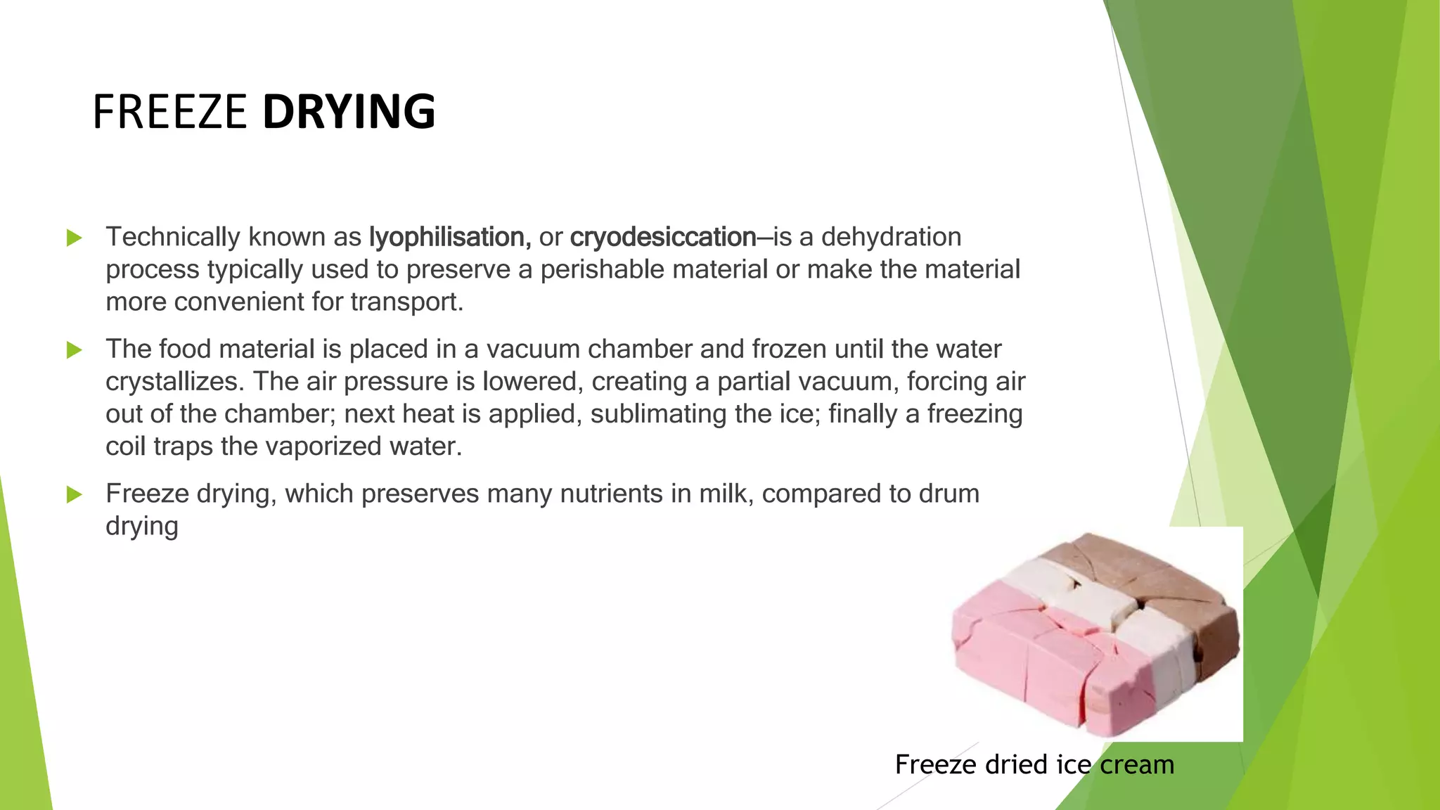 Technology of milk products Dry Milk powder presentation | PPTX