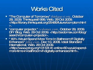 Technology Of The Future | PPT | Technology & Computing