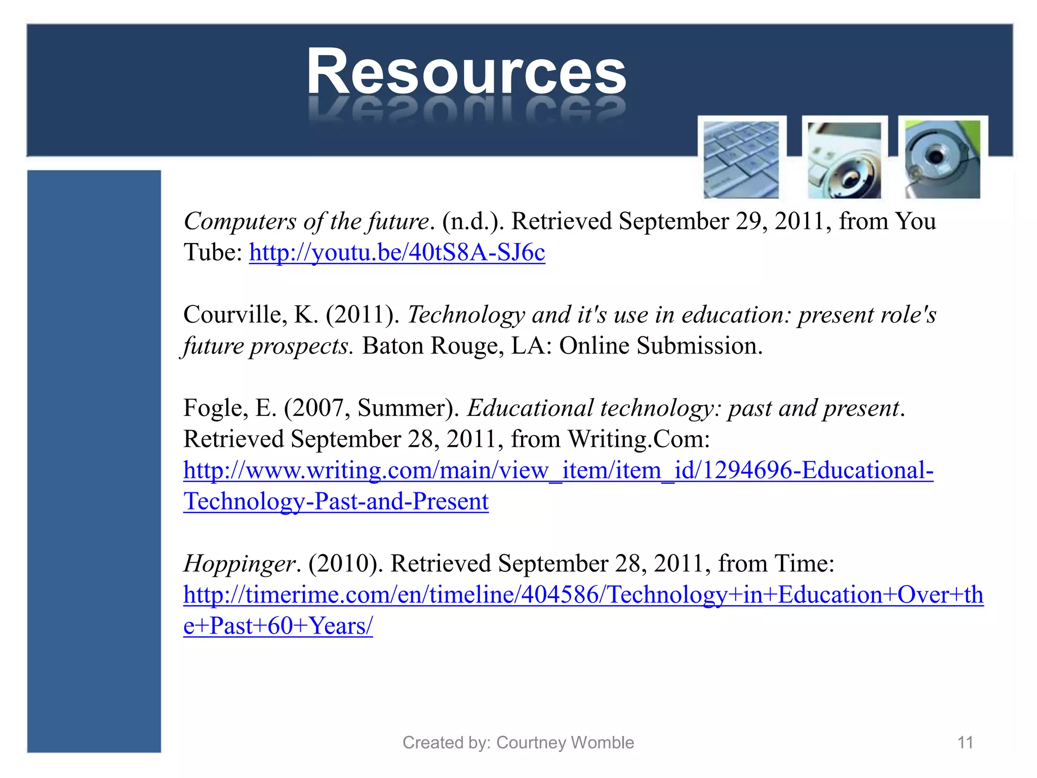 Technology past, present and future | PPTX