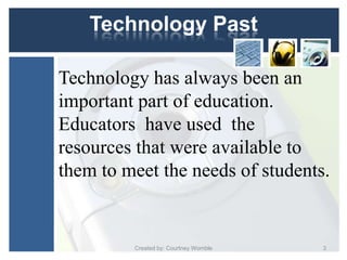 Technology past, present and future | PPTX