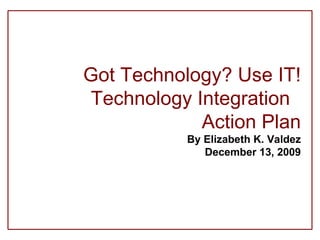 Technology Plan | PPT
