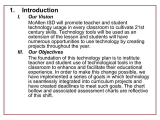 Technology Plan | PPT