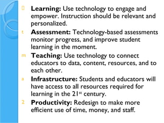 2010 National Education Technology Plan | PPT