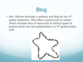 Technology ppt poetry | PPTX