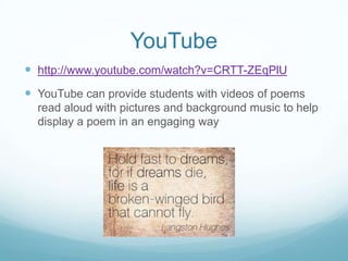Technology ppt poetry | PPTX