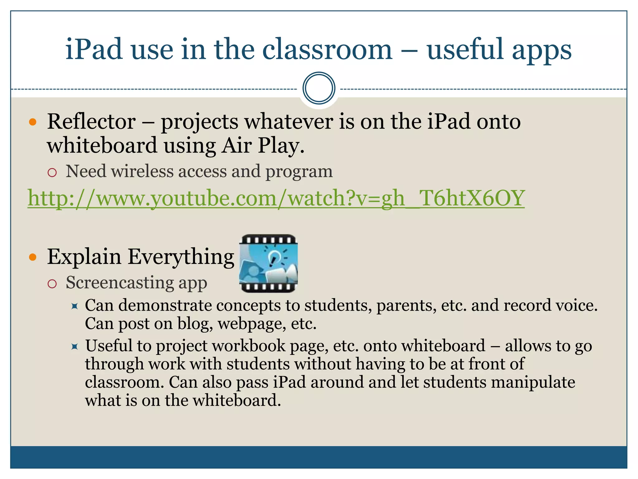 iPads in the 4th Grade Classroom | PPT