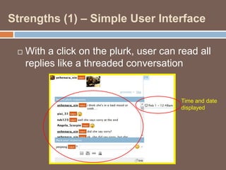 Jet Lag's Technology Presentation on Plurk | PPTX | Social Networking | Internet