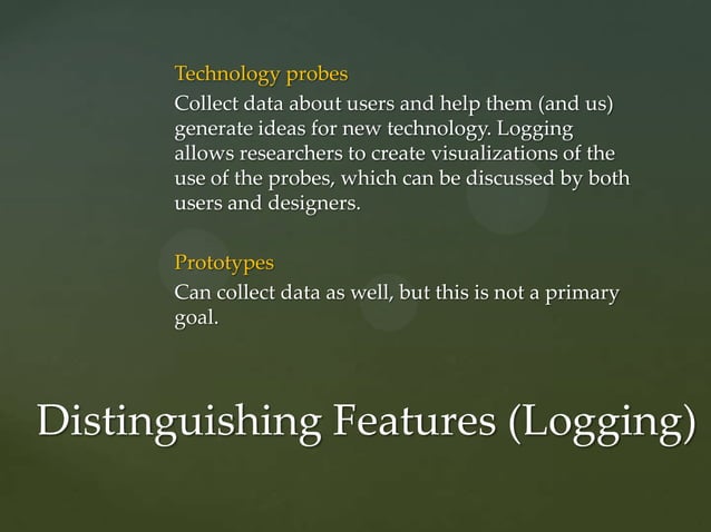 Technology probes | PPTX | Science