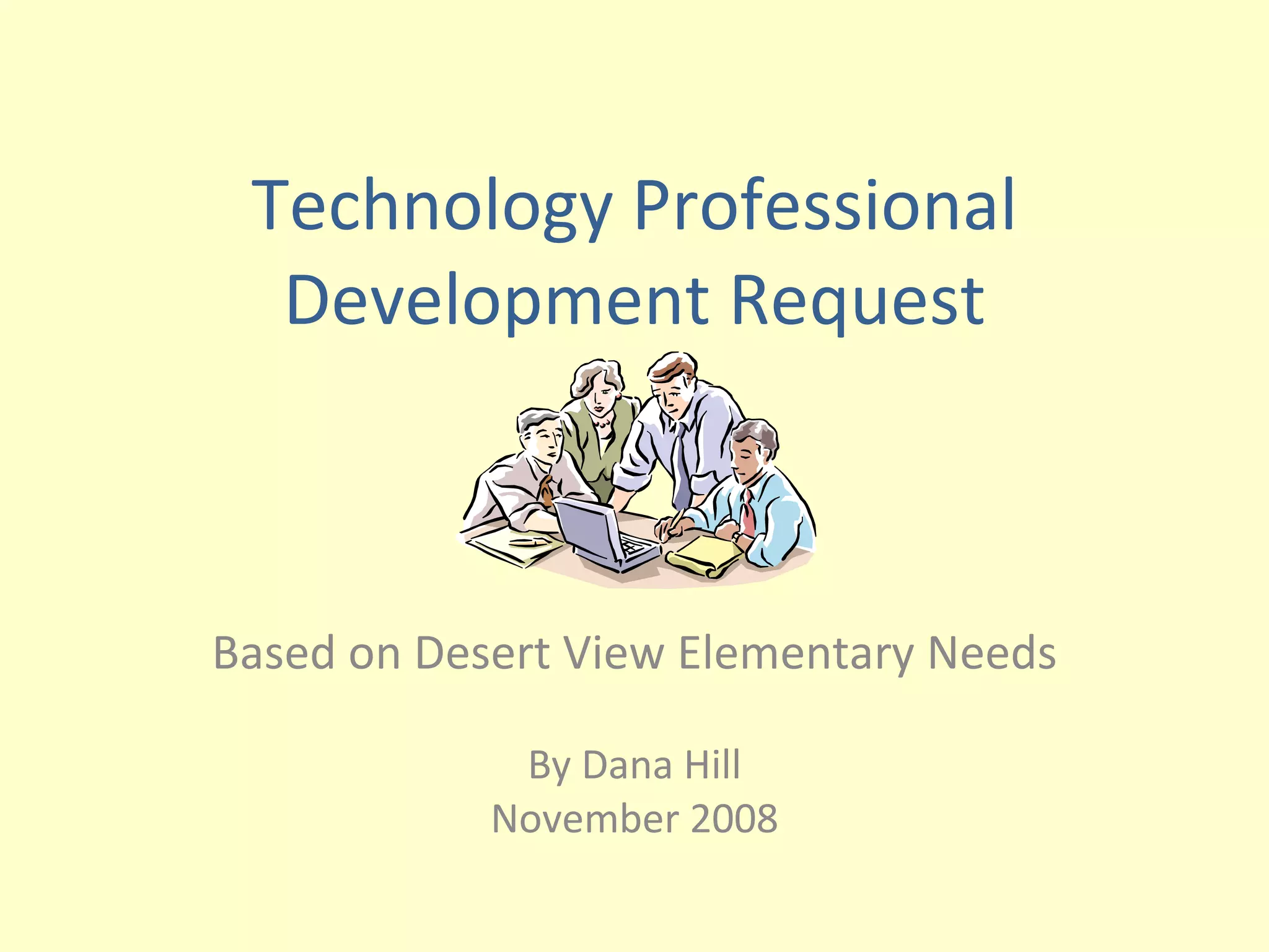 Technology Professional Development | PPT