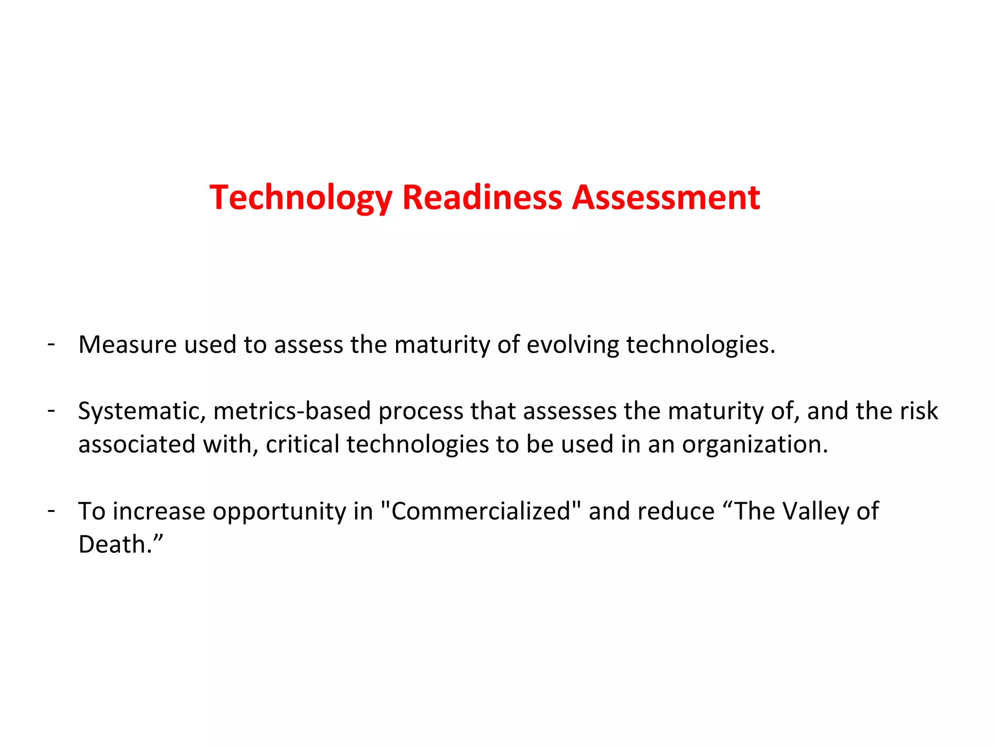 Technology Readiness | PPT