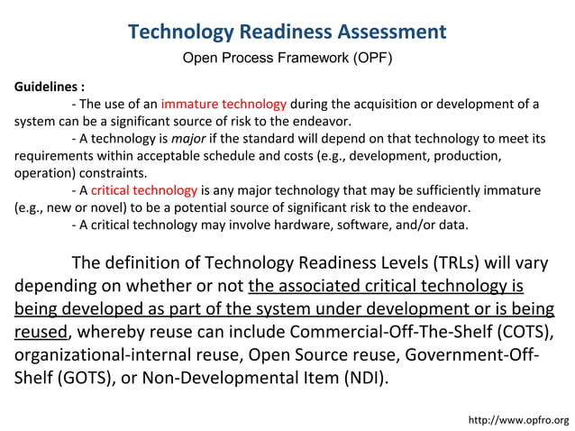 Technology Readiness | PPT | Operating Systems | Computer Software and ...