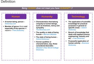 Does Technology Replace Humanity? | PPTX
