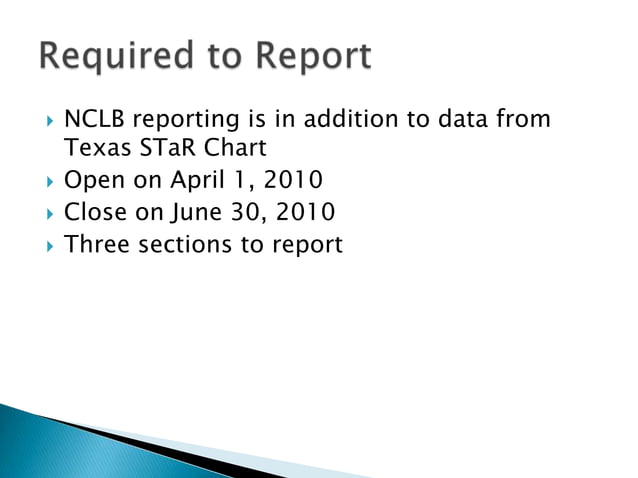 Technology Reporting Requirements | PPTX | Education