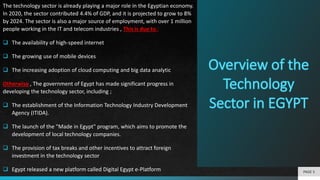 Technology Sector and the Digital Transformation in Egypt 2030.pptx