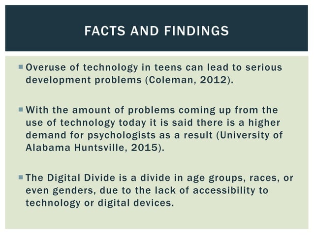 Technology’s impact on society | PPTX