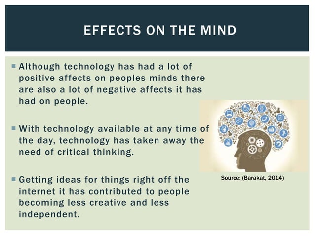 Technology’s impact on society | PPTX