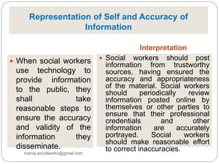 Technology & Social work | PPTX