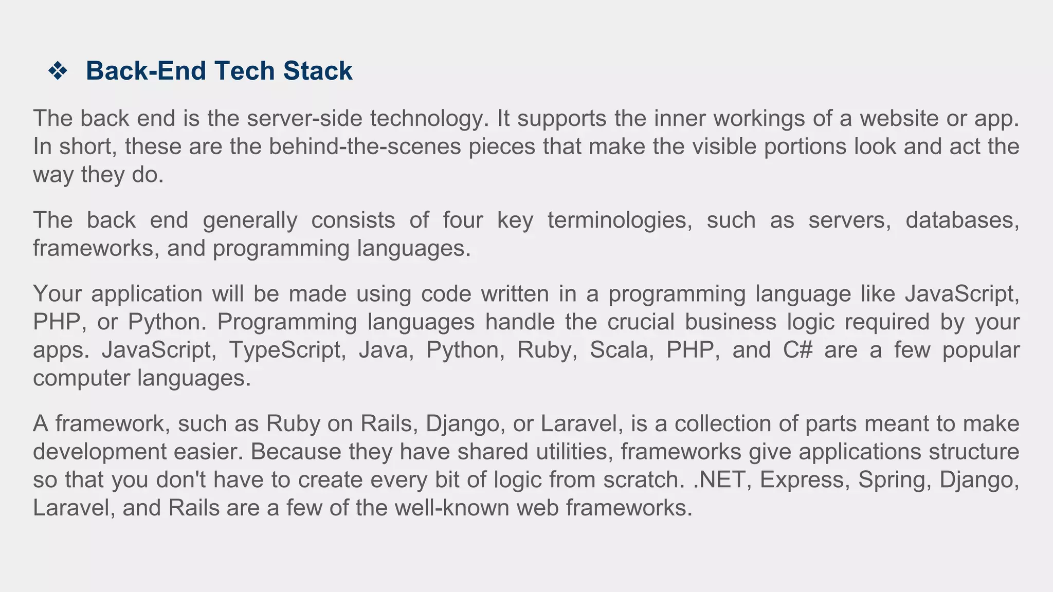What Is A Technology Stack? | PPTX