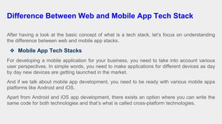 What Is A Technology Stack? | PPTX