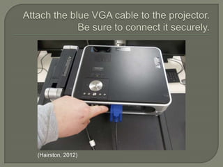 Technology staff development i pad - projector-elmo-vga | PPTX