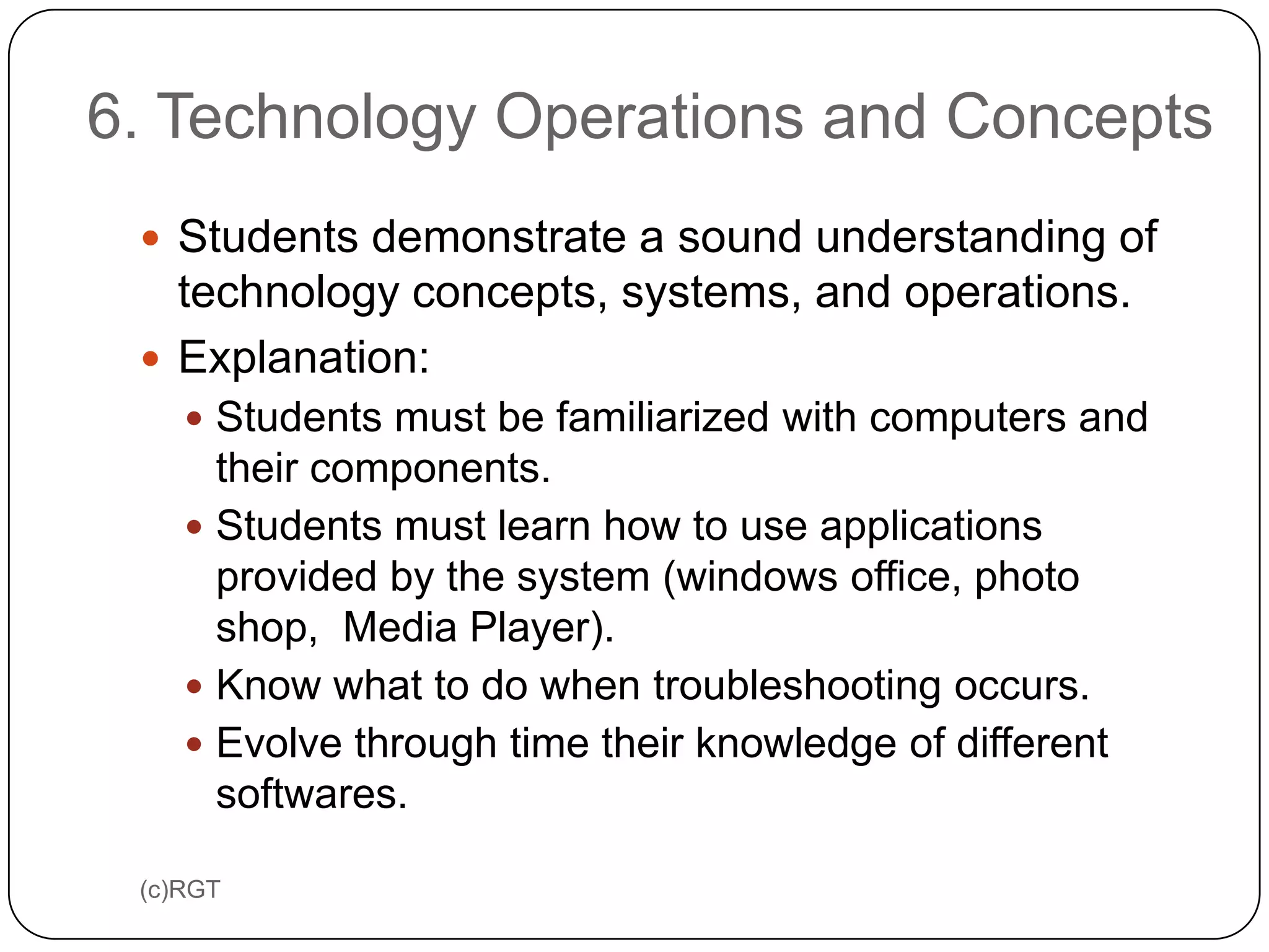 Technology Standards Presentation | PPTX