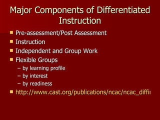 Technology strategies to differentiate a classroom | PPT