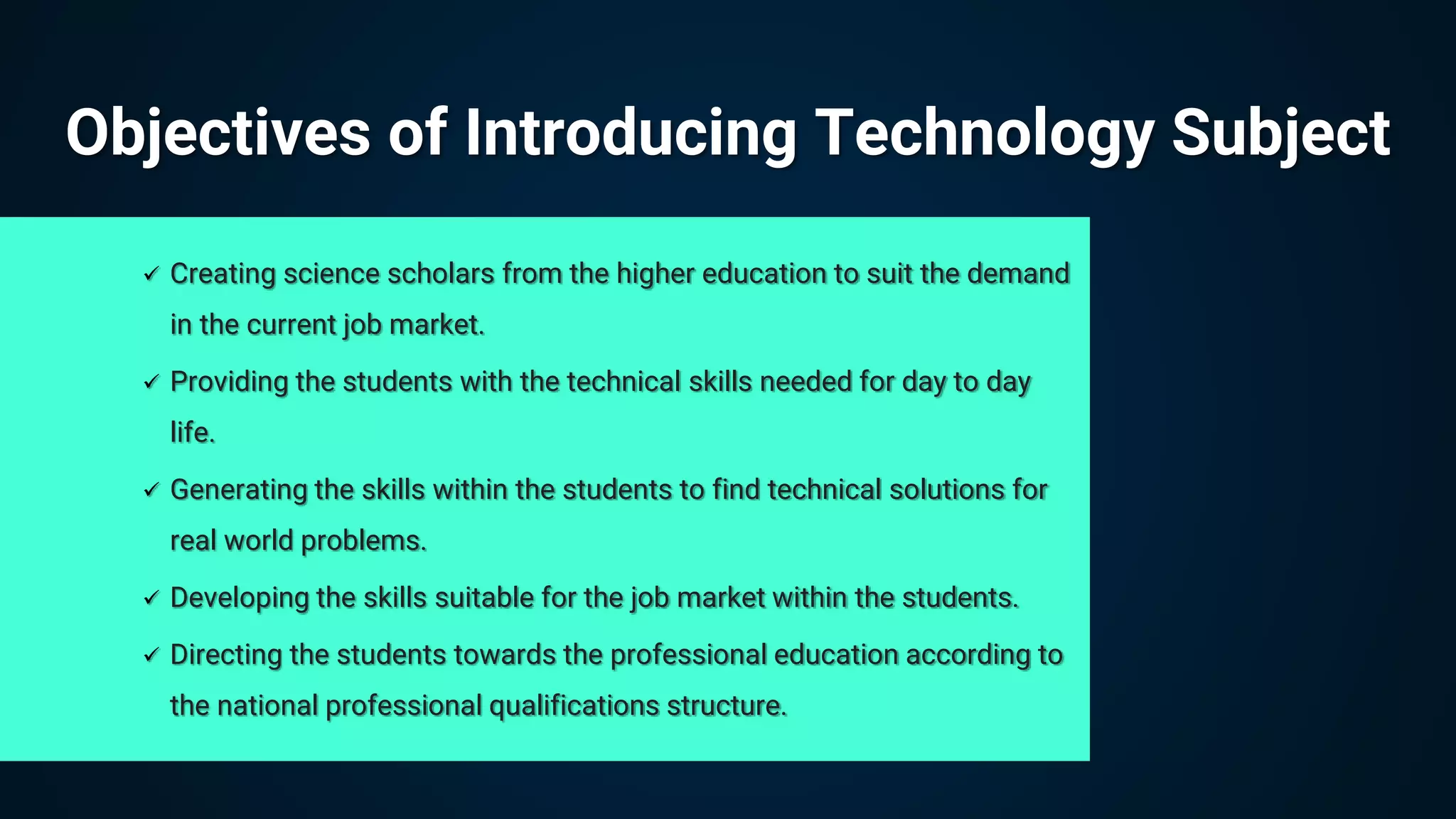 Sri Lanka A/L Technology stream - English | PPTX