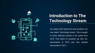 Sri Lanka A/L Technology stream - English | PPTX