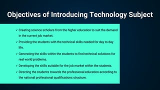 Sri Lanka A/L Technology stream - English | PPTX