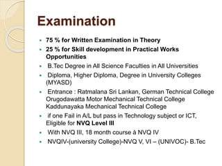 Technology stream in g.c.e al since 2013 | PPTX