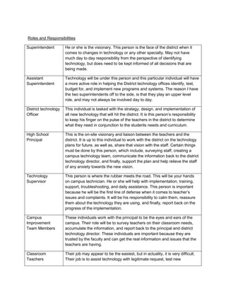 Technology Summary | DOCX