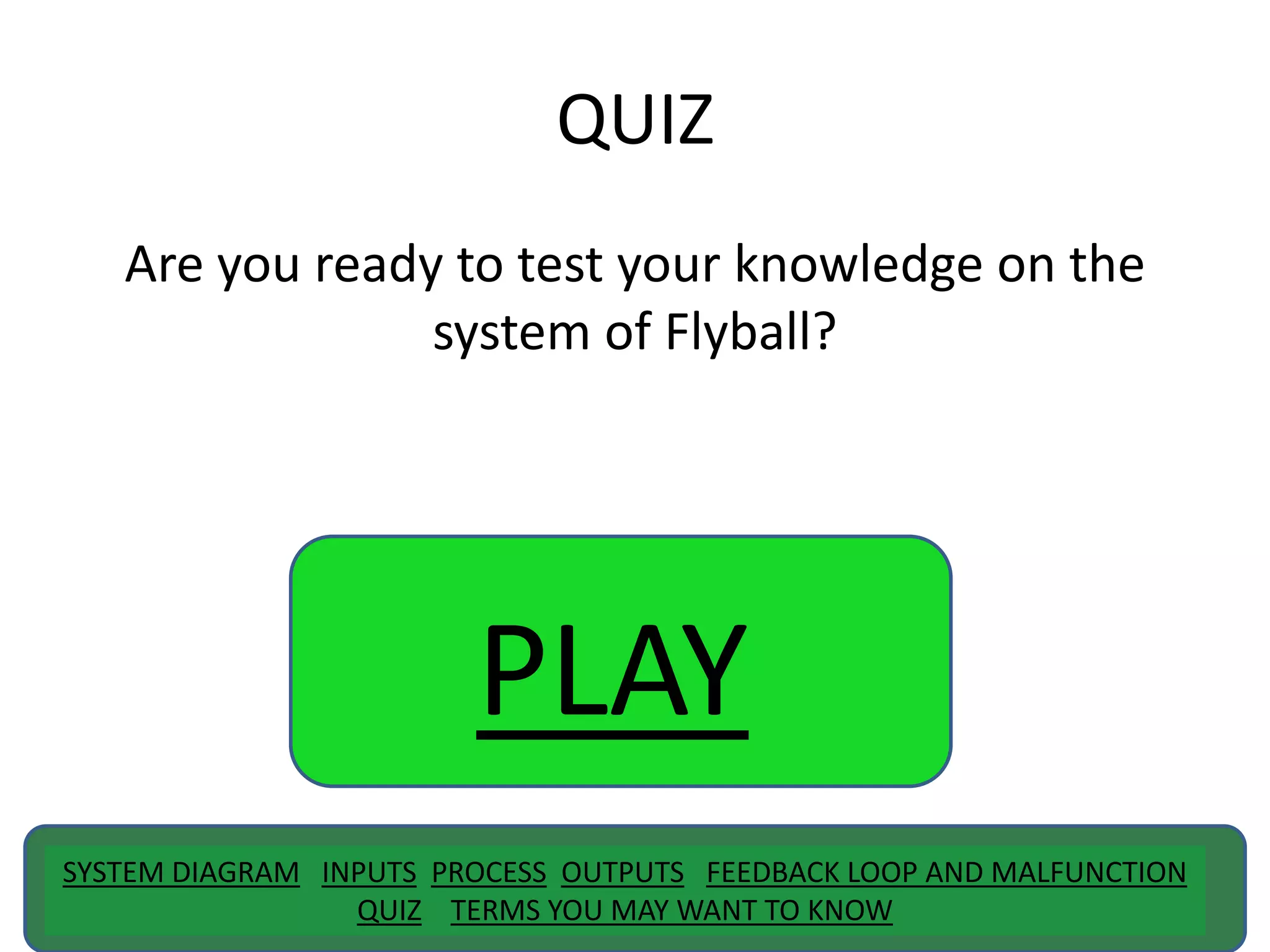 Technology system of FlyBall | PPT