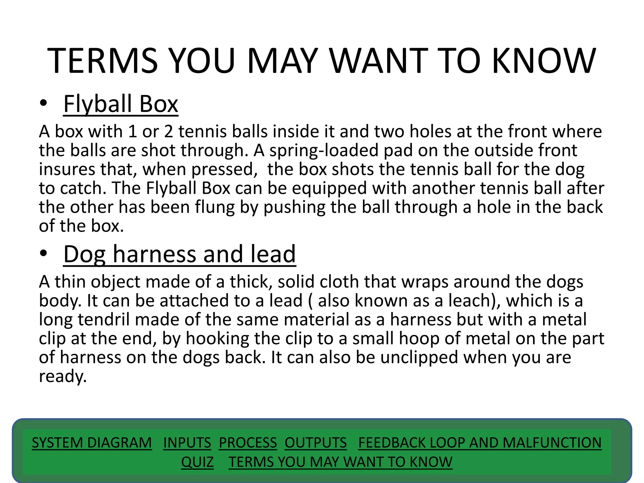 Technology system of FlyBall | PPT