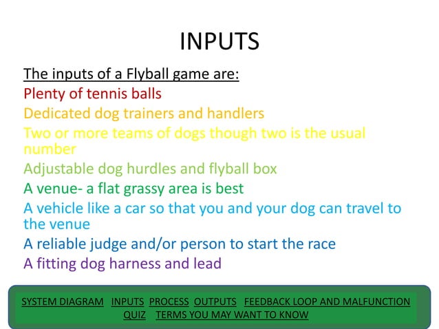 Technology system of FlyBall | PPT
