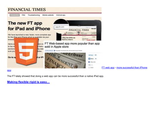 The near future of real web applications | PPT