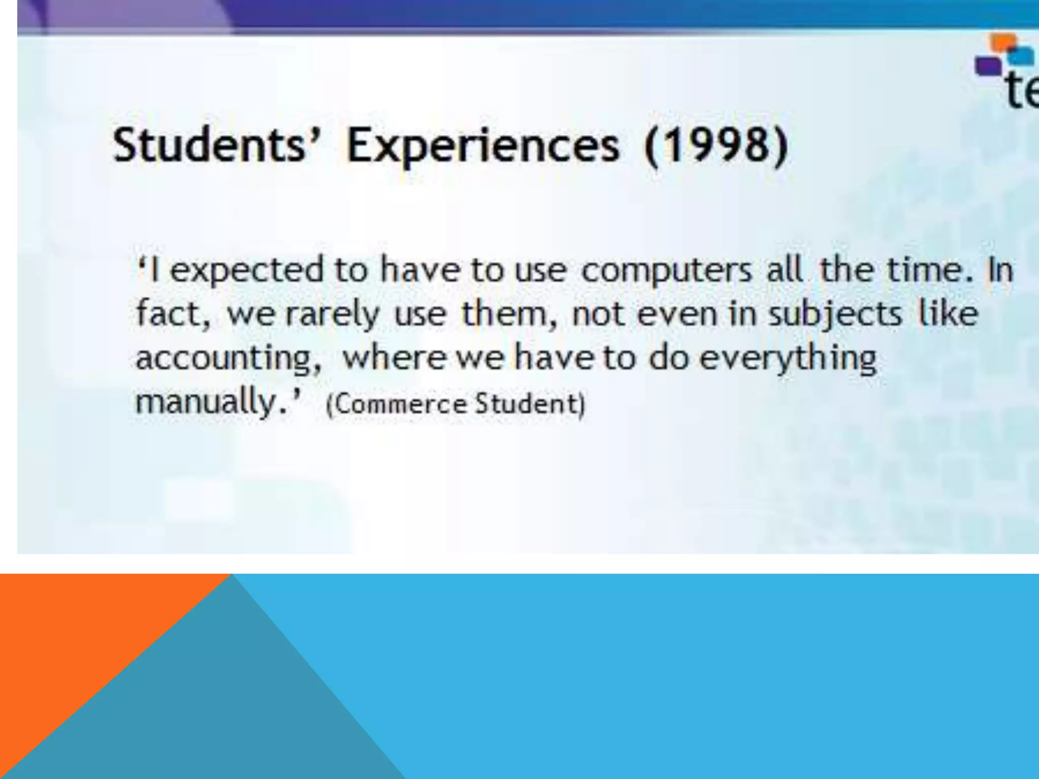 Technology to improve teaching and learning | PPT