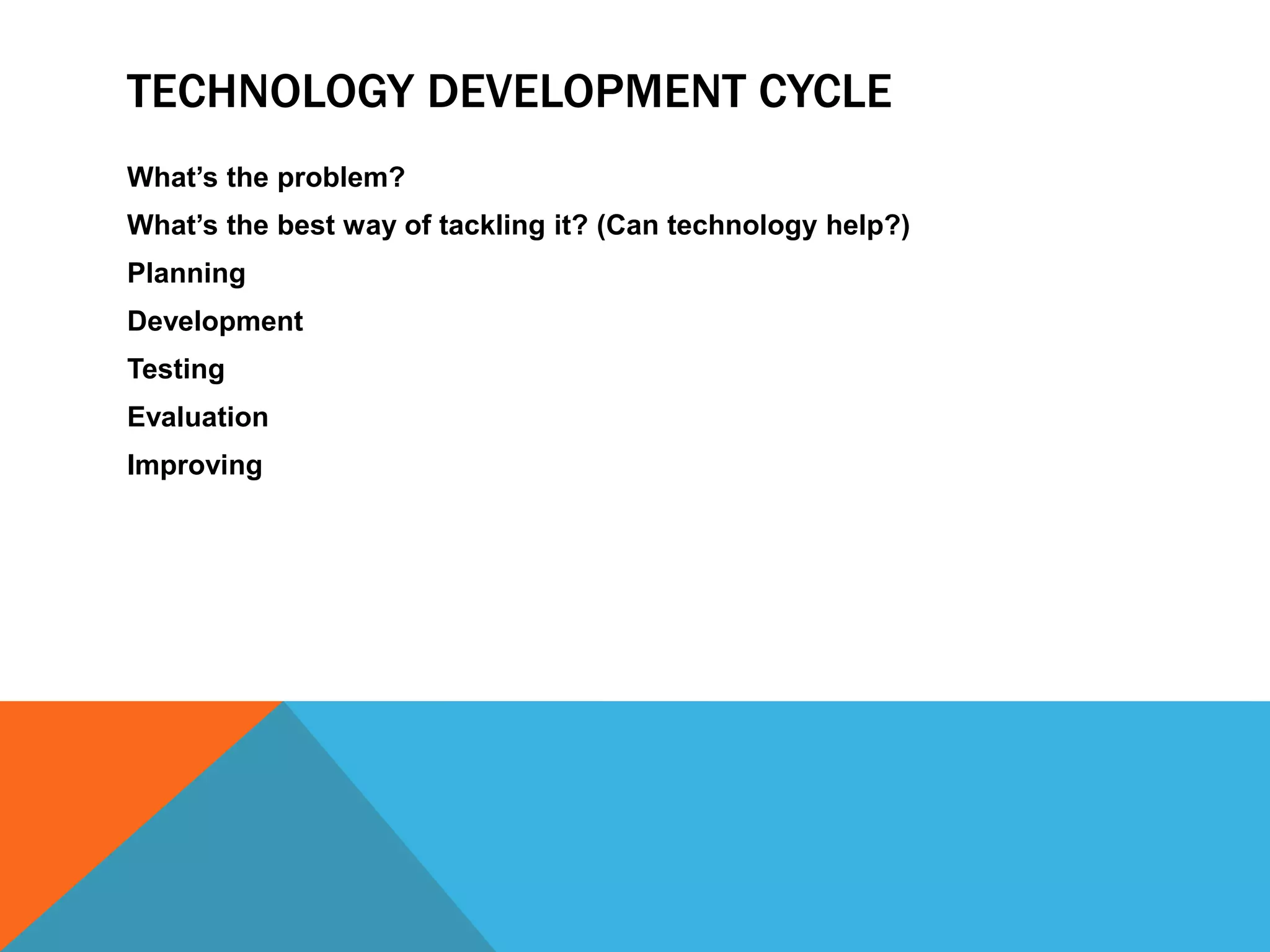 Technology to improve teaching and learning | PPTX
