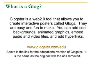 Technology Toolbox Glog | PPT